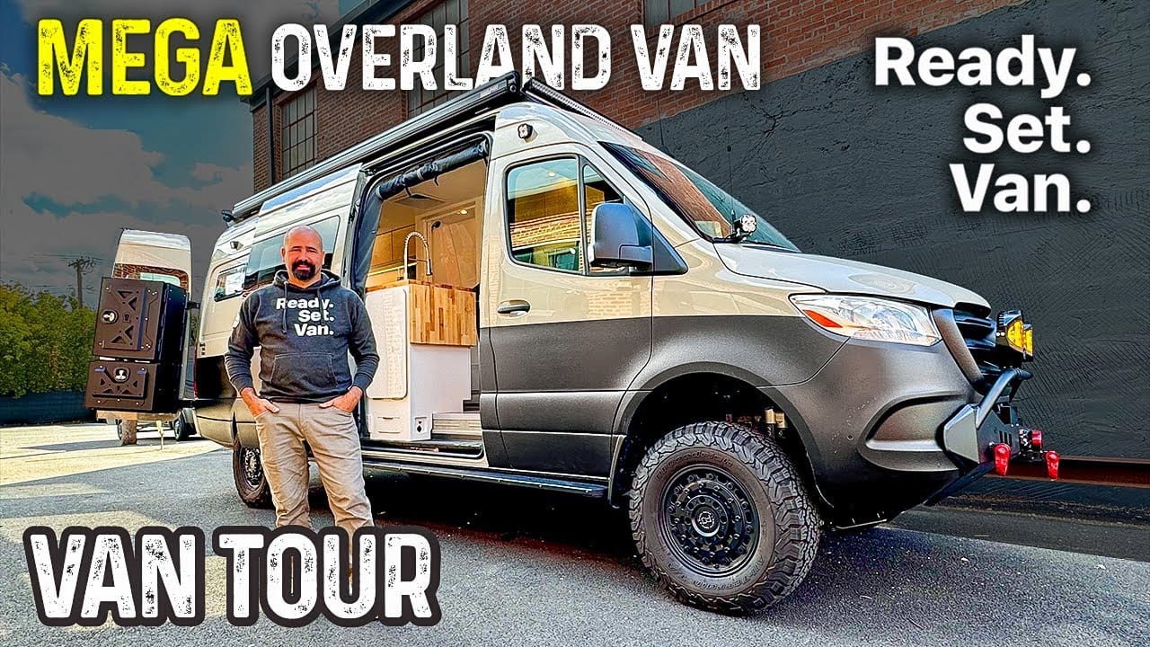 Luxury Sprinter 4x4 Campervan Conversion Sets New Standard for Winter ...