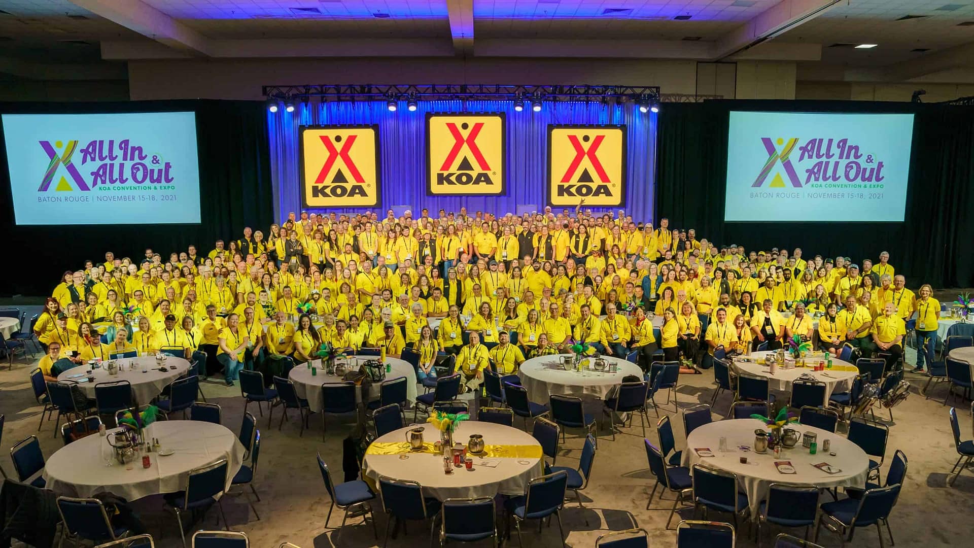 KOA Celebrating 2022 KOA Convention and Expo Opening Night at Universal ...