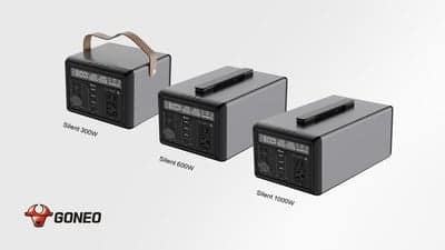 GONEO Unveils New Silent Series Portable Power Stations - Modern Campground