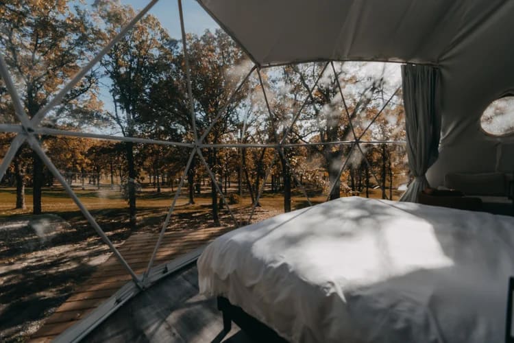 Moonlit Canopy Brings Eco-Friendly Glamping Domes to Manitoba’s Pembina ...