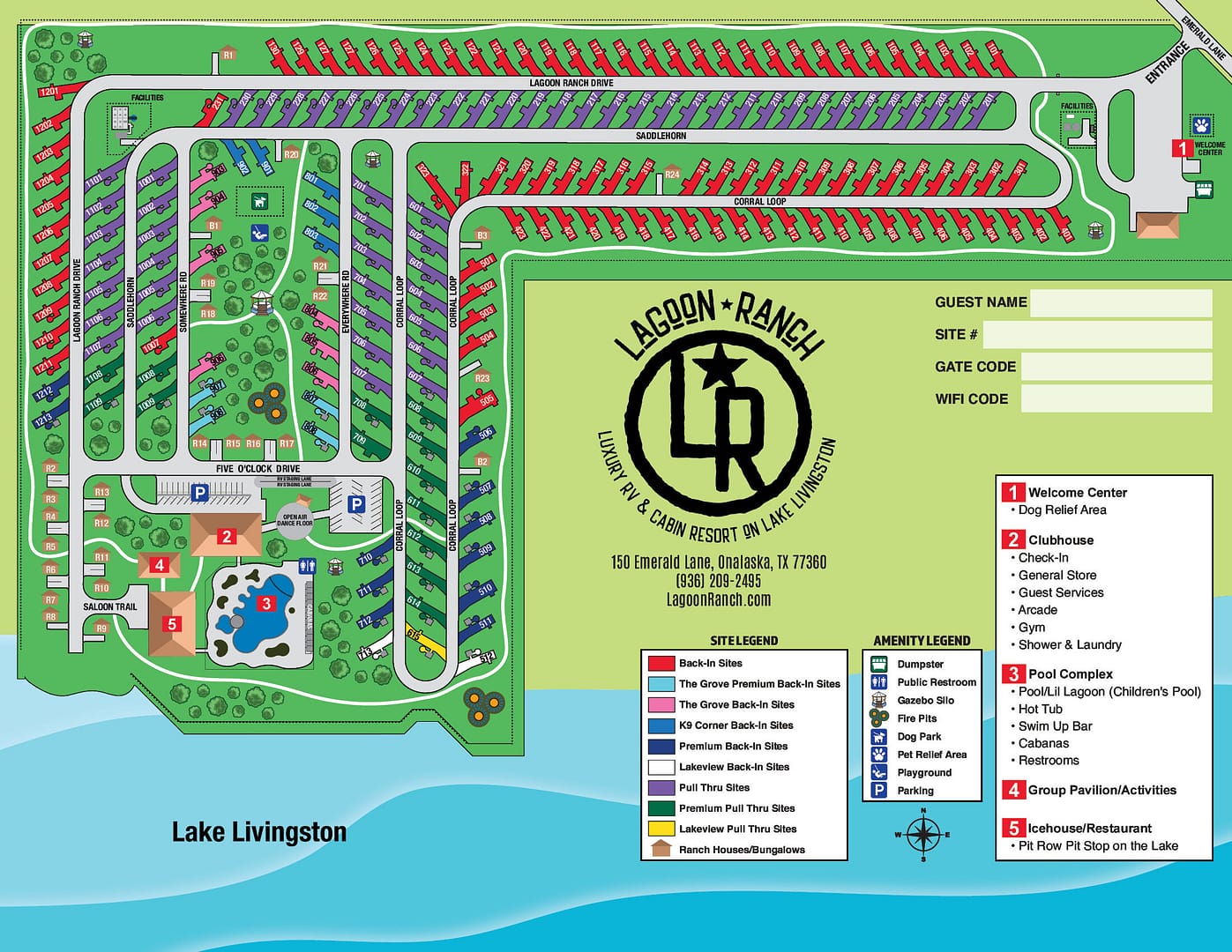 Stay at Lagoon Ranch Luxury RV & Cabin Resort | Lake Livingston, TX