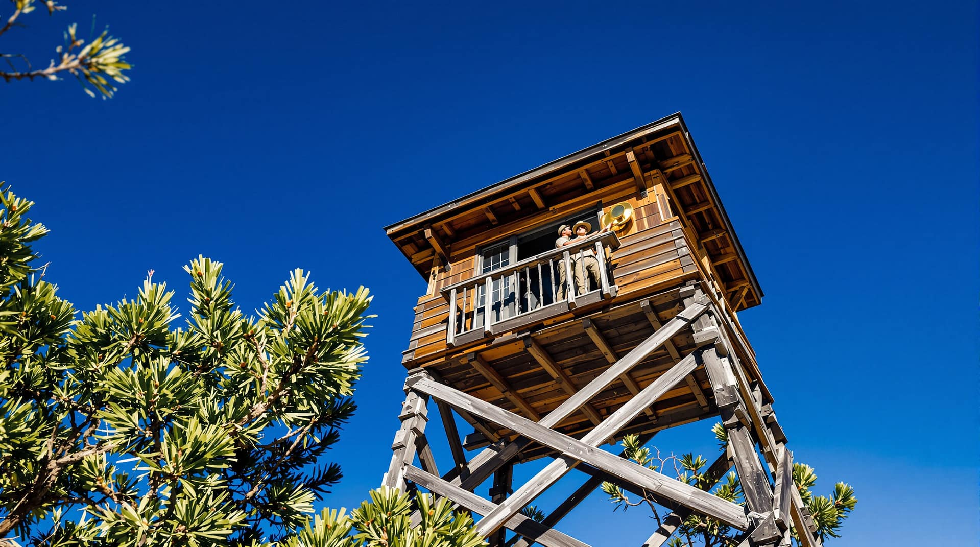 Fort Verde Lookout Tower: Telegraph Trees and Sun-Flashing Secrets ...